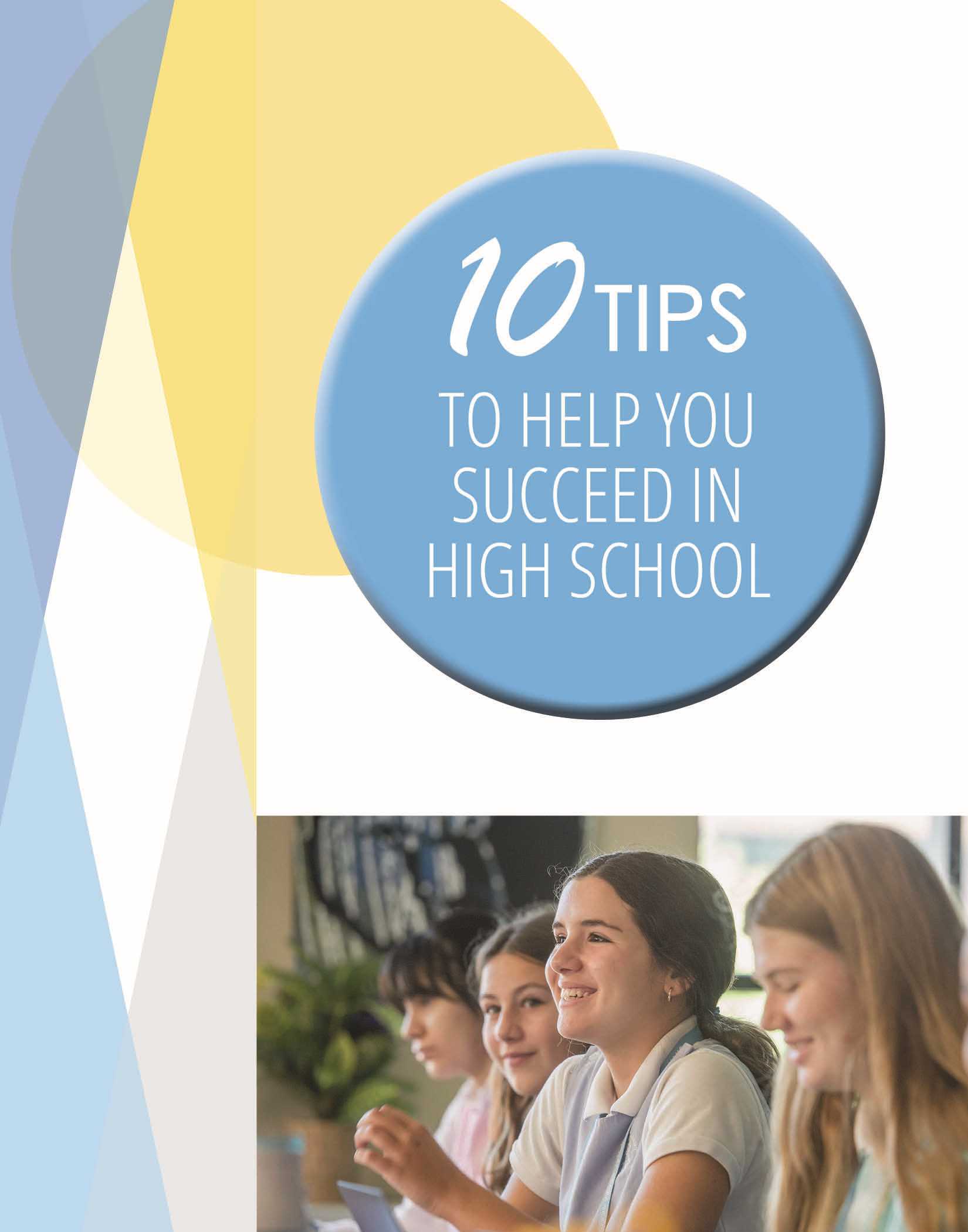 Tips for a Healthy High School Year